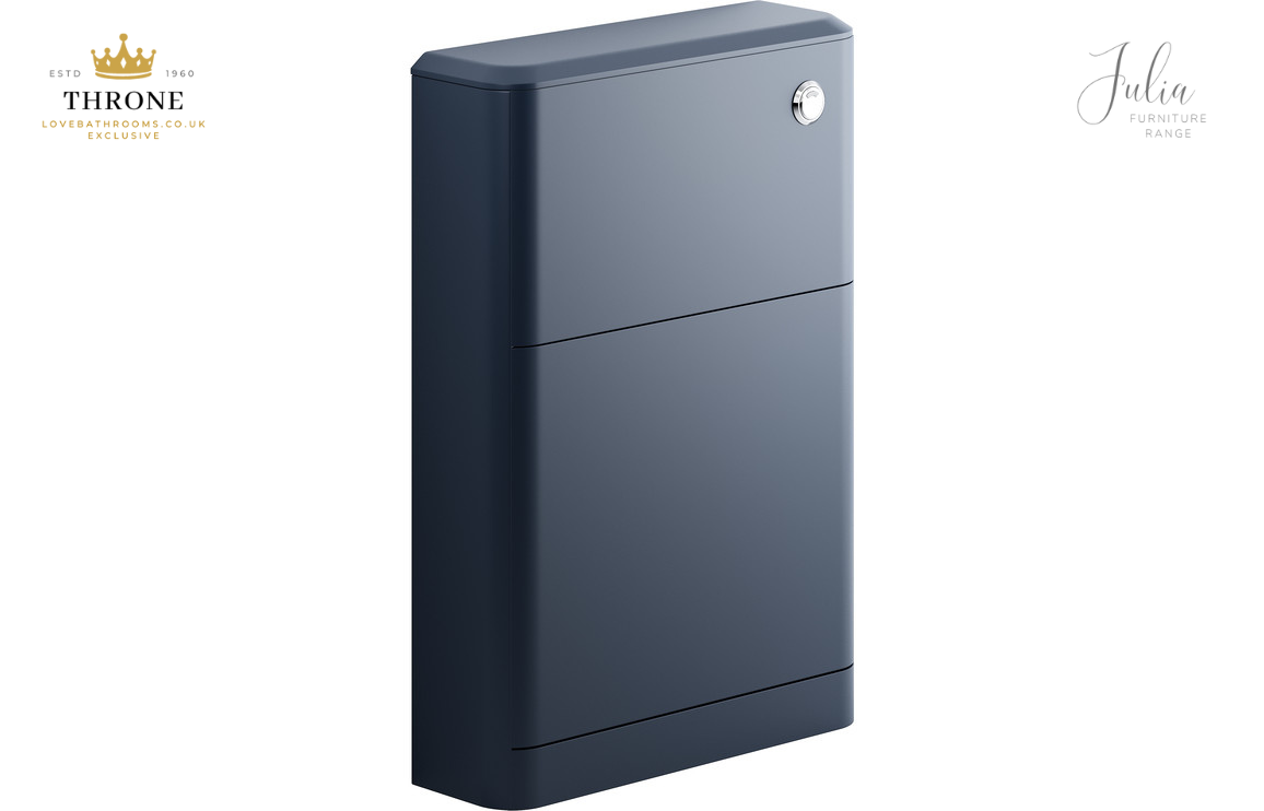 Throne - Julia - 550mm Floor Standing WC Unit - Matt Indigo — Love ...